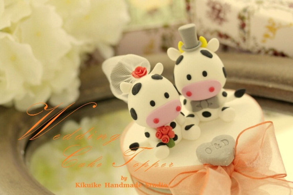 Cow wedding cake topper 60 photos - Astyledwedding.com